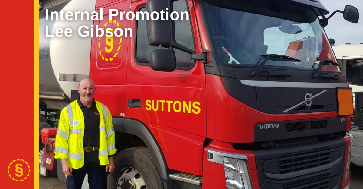 Internal Promotion - Lee Gibson - Suttons Group