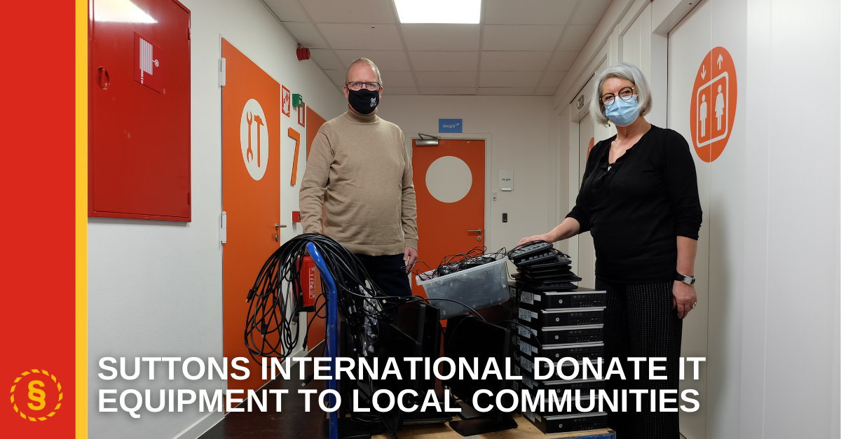 Suttons International Donate It Equipment To Local Communities ...