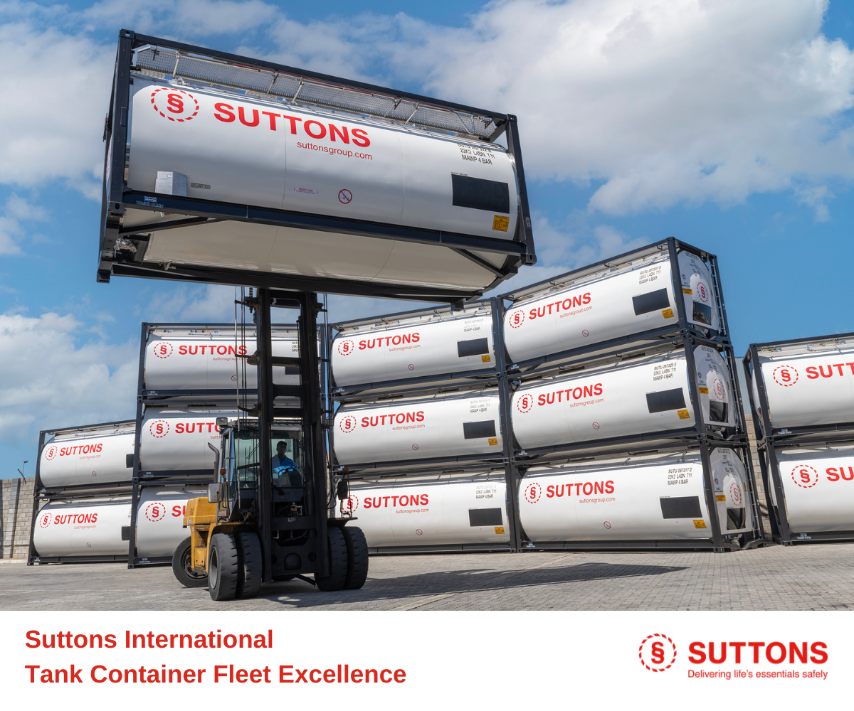 SUTTONS INTERNATIONAL TANK CONTAINER FLEET EXCELLENCE - Suttons
