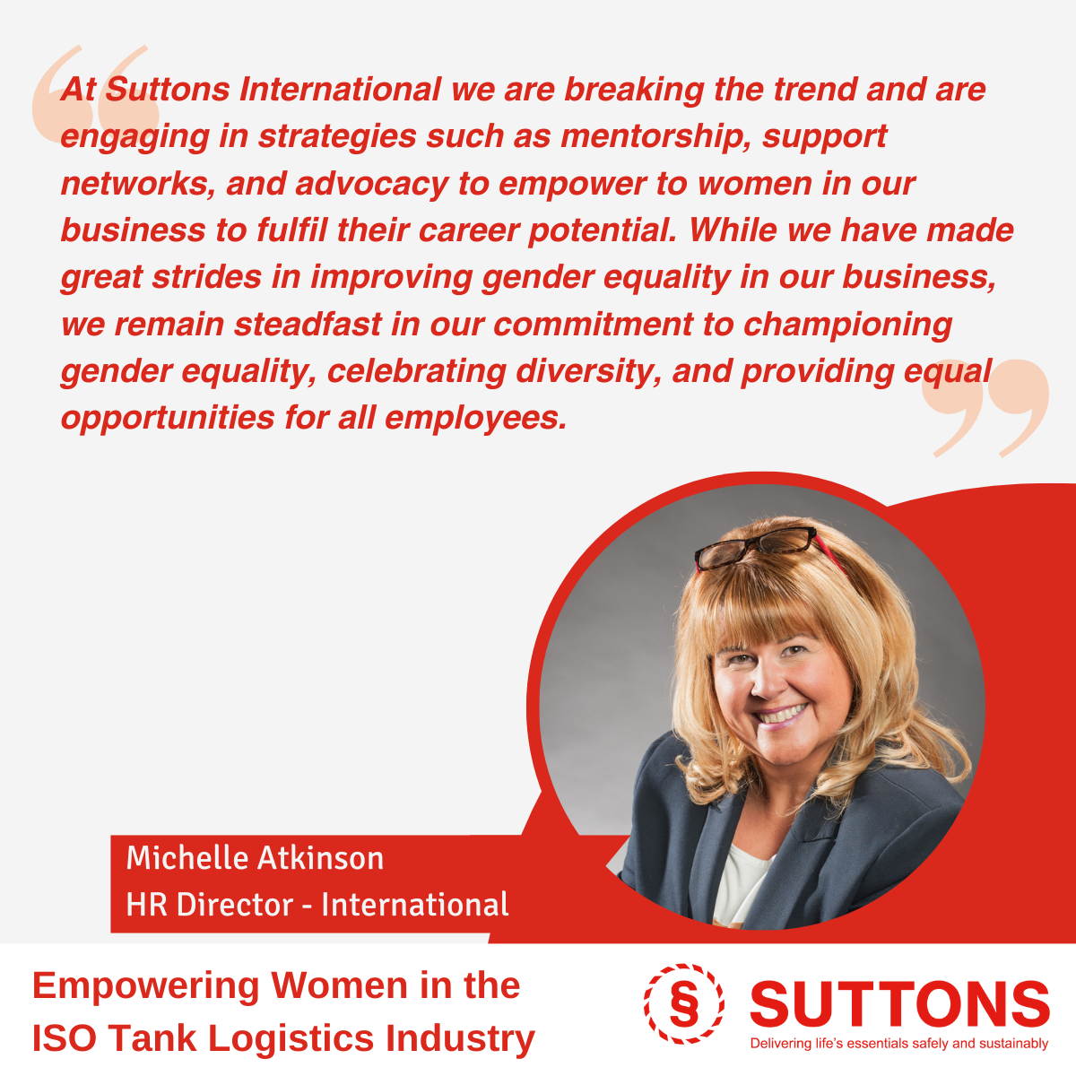 Empowering Women in the ISO Tank Logistics Industry: Suttons ...