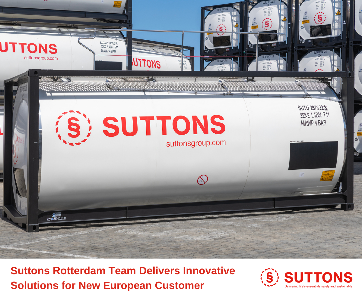 Suttons Rotterdam Delivers for EU Client